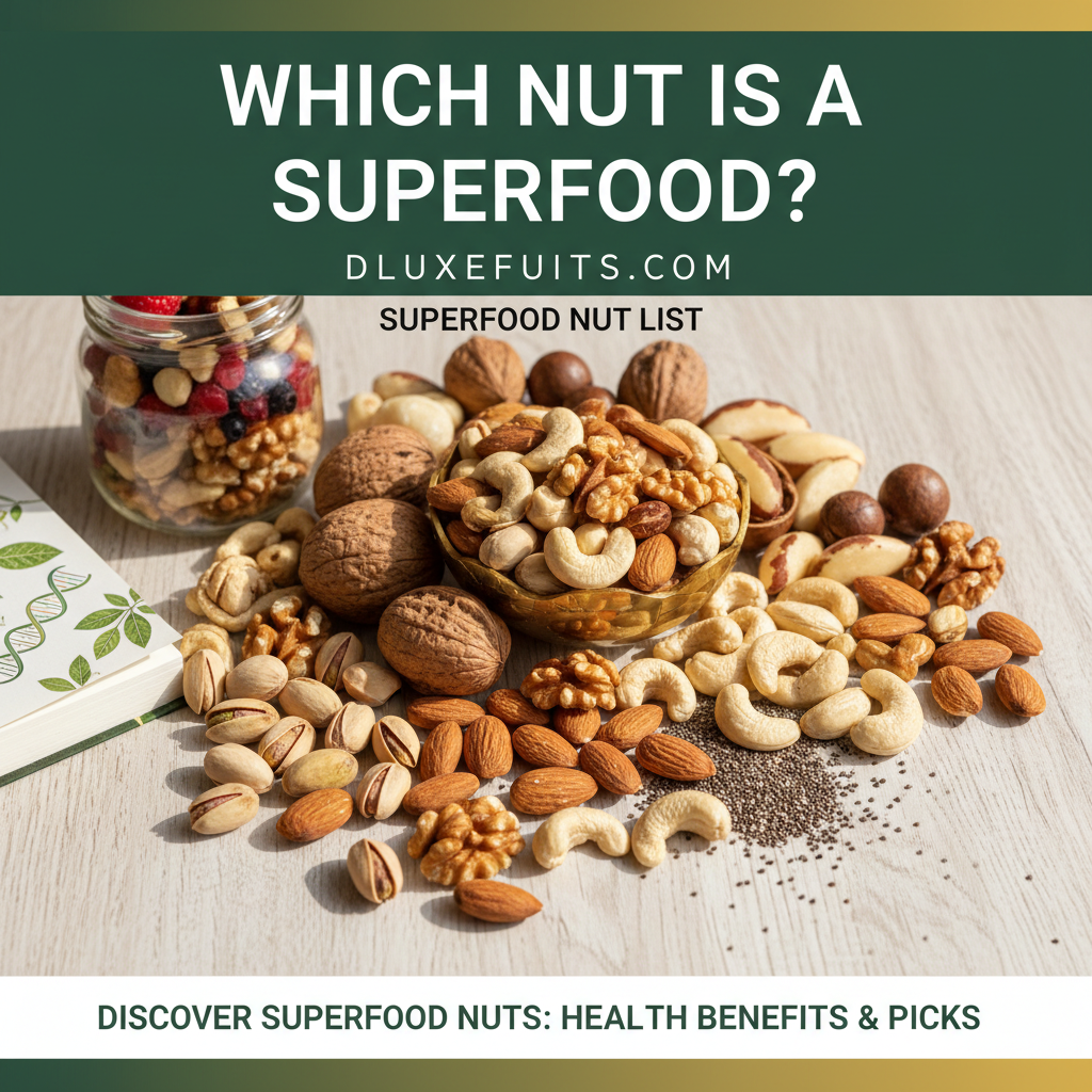 Discover Superfood Nuts: Health Benefits & Picks - D'luxe Fruits